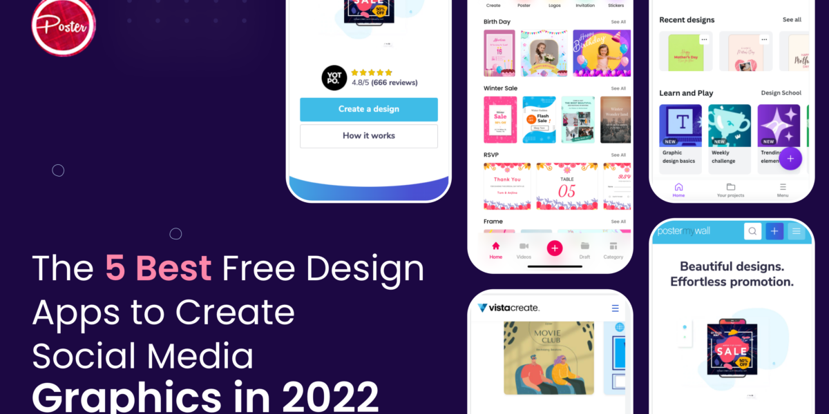 5 Best Social Media Graphics Design Apps